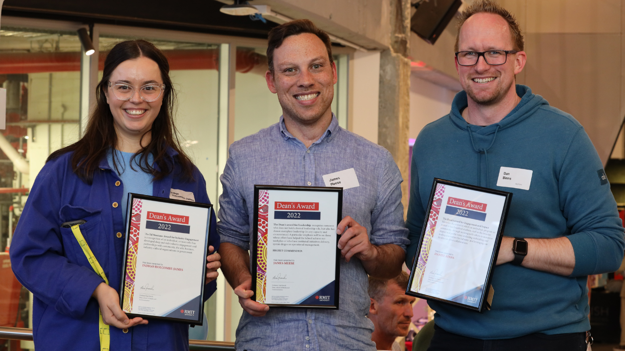 ADM+S researchers receive Dean's Awards at RMIT University - ADM+S Centre